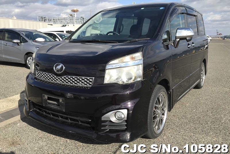 2013 Toyota Voxy Purple for sale | Stock No. 105828 | Japanese Used ...