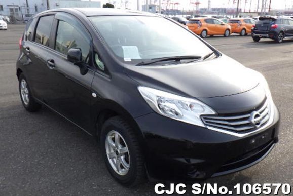 2013 Nissan Note Black for sale | Stock No. 106570 | Japanese Used Cars ...