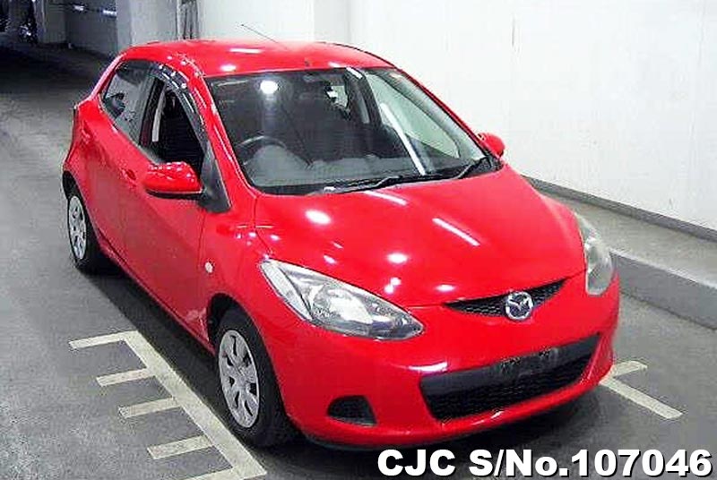 2010 Mazda Demio Red for sale | Stock No. 107046 | Japanese Used Cars ...