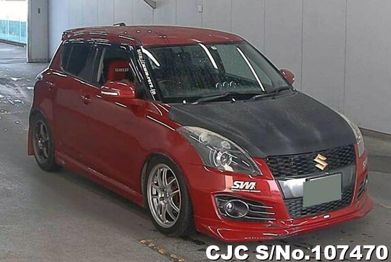 2015 Suzuki Swift Sports Red for sale | Stock No. 107470 | Japanese ...