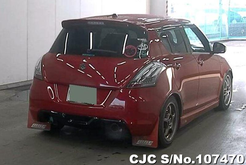 2015 Suzuki Swift Sports Red for sale | Stock No. 107470 | Japanese ...