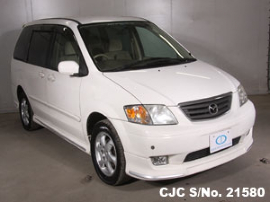 2000 Mazda MPV White for sale | Stock No. 21580 | Japanese Used Cars ...