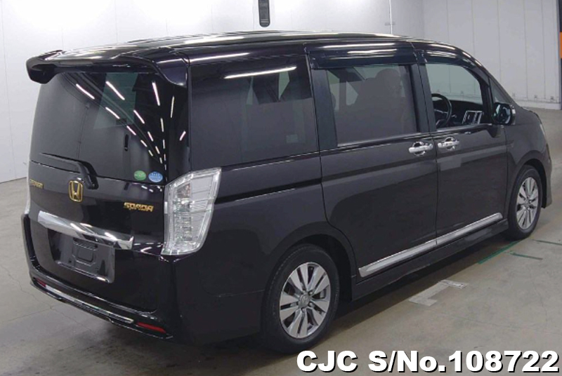 2014 Honda Step Wagon Purple for sale | Stock No. 108722 | Japanese ...