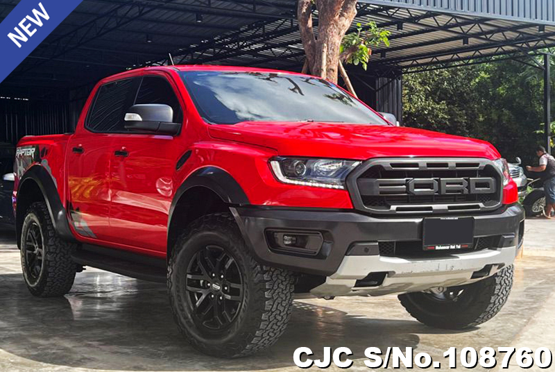 2018 Ford Ranger Red for sale | Stock No. 108760 | Japanese Used Cars ...