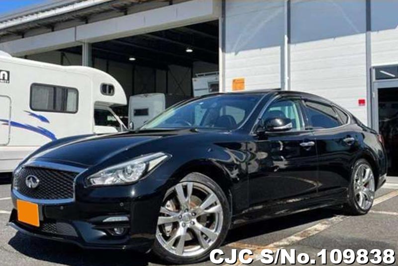 2015 Nissan Fuga Black for sale | Stock No. 109838 | Japanese Used Cars ...