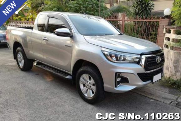 2018 Toyota Hilux Silver for sale | Stock No. 110263 | Japanese Used ...