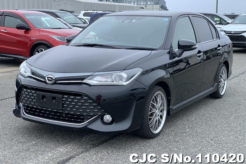 2017 Toyota Corolla Axio Black for sale | Stock No. 110420 | Japanese ...