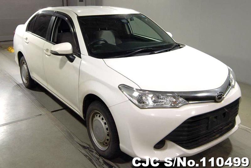 2017 Toyota Corolla Axio White for sale | Stock No. 110499 | Japanese ...