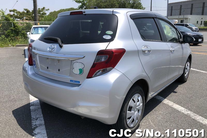2014 Toyota Vitz Silver for sale | Stock No. 110501 | Japanese Used ...