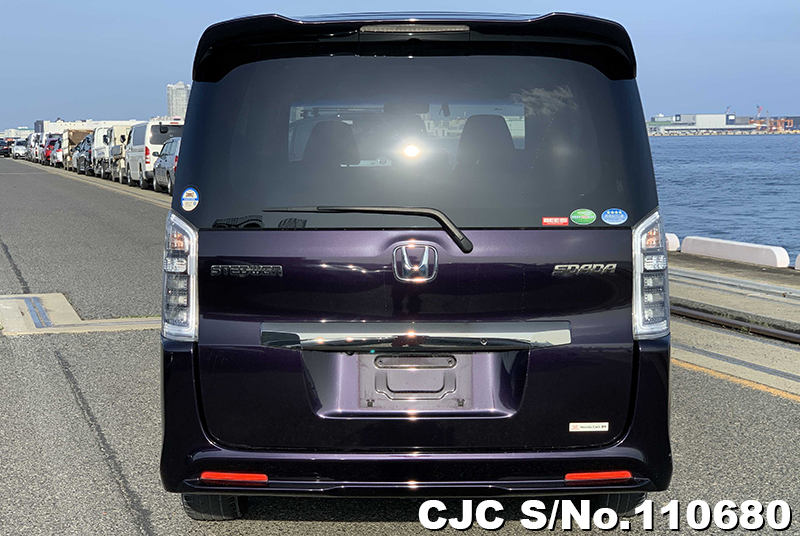 2014 Honda Step Wagon Purple for sale | Stock No. 110680 | Japanese ...