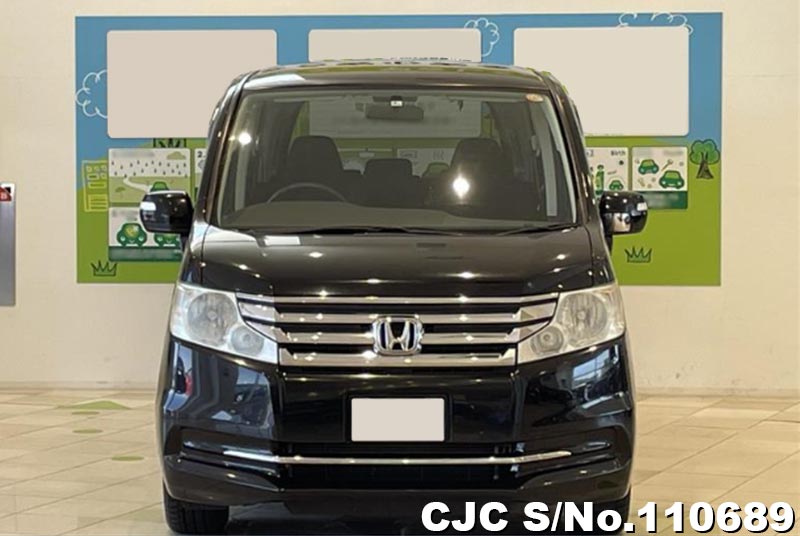 2014 Honda Step Wagon Black for sale | Stock No. 110689 | Japanese Used ...