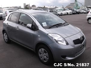 2007 Toyota Vitz Gray for sale | Stock No. 21837 | Japanese Used Cars ...