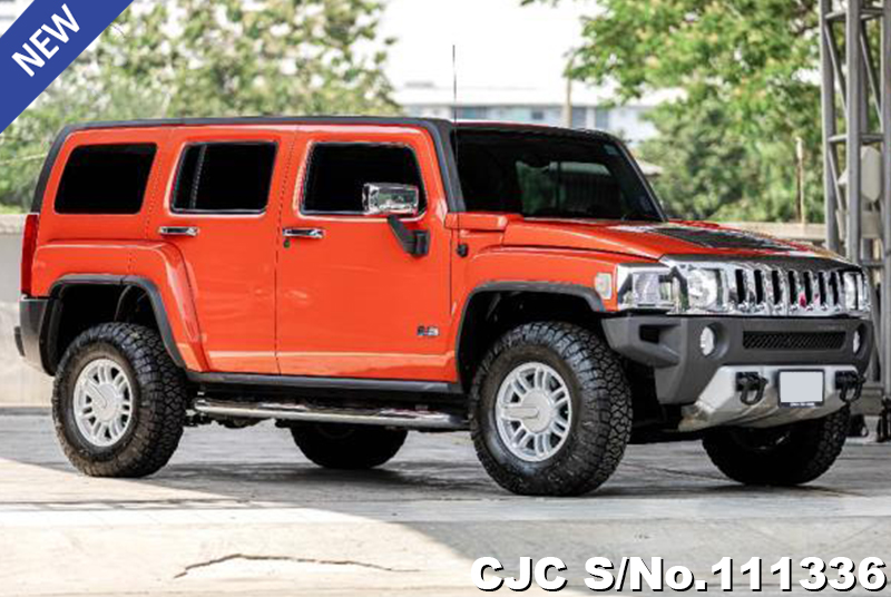 Hummer H3 Orange