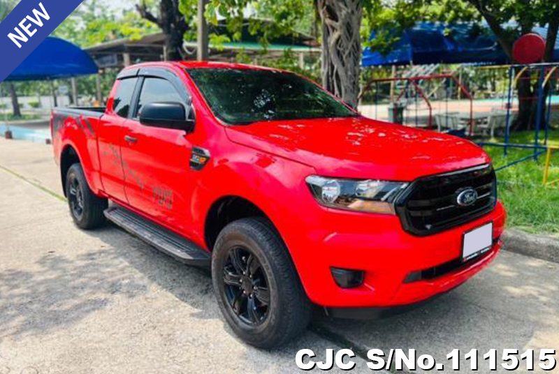2019 Ford Ranger Red for sale | Stock No. 111515 | Japanese Used Cars ...