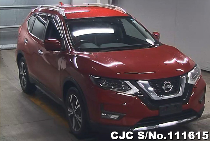 2018 Nissan X-Trail Red for sale | Stock No. 111615 | Japanese Used ...