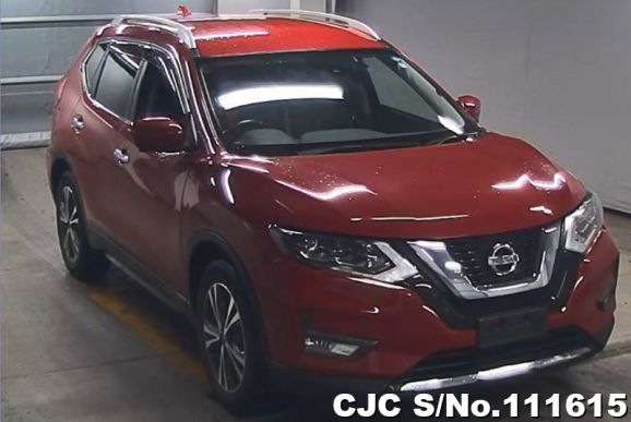 2018 Nissan X-Trail Red for sale | Stock No. 111615 | Japanese Used Cars Exporter