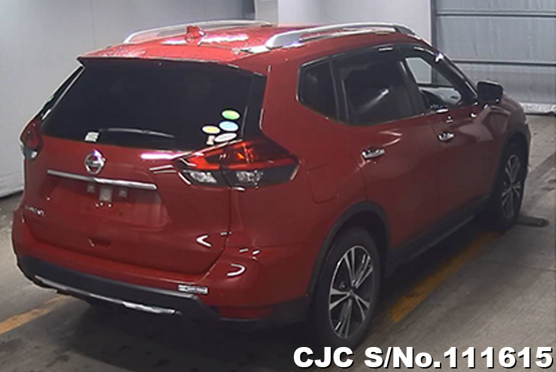 2018 Nissan X-Trail Red for sale | Stock No. 111615 | Japanese Used ...