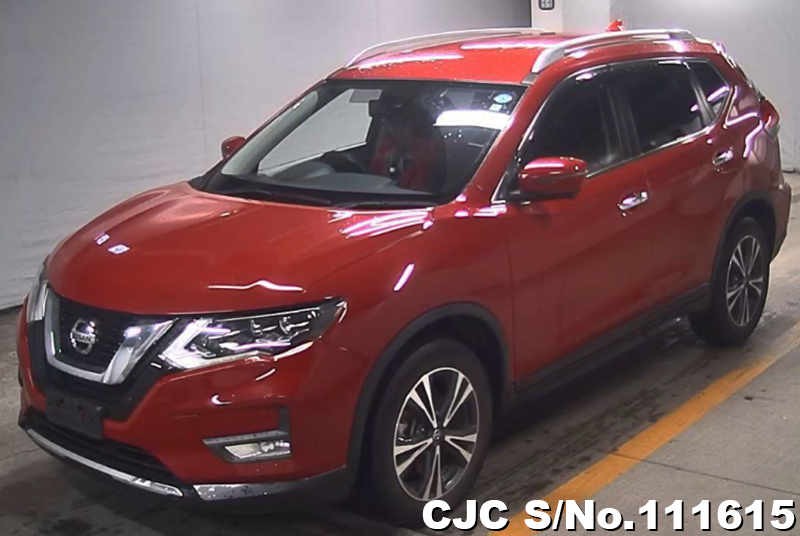 2018 Nissan X-Trail Red for sale | Stock No. 111615 | Japanese Used ...